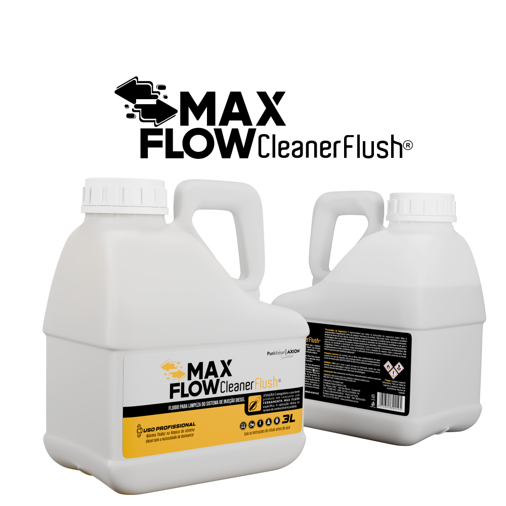 Max Flow Cleaner Flush | Fluido para Limpeza do Sitema de Injeção Diesel